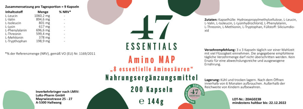 Amino MAP - 47 Essentials